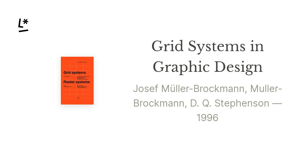Grid Systems in Graphic Design by Josef Müller-Brockmann, Muller ...