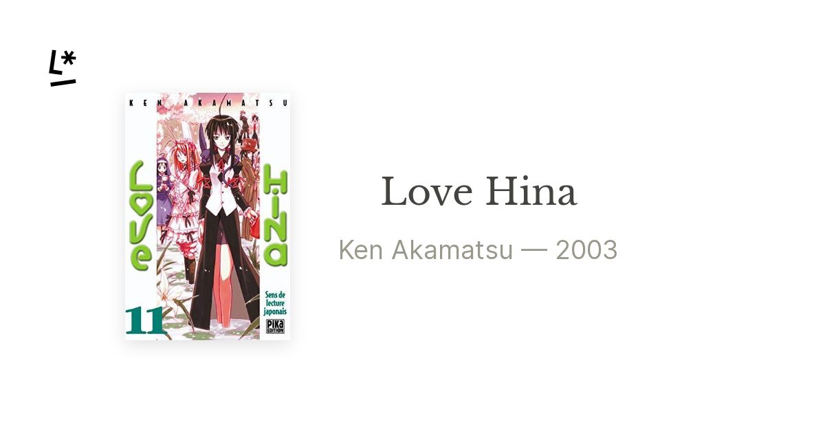 Love Hina by Ken Akamatsu | Literal