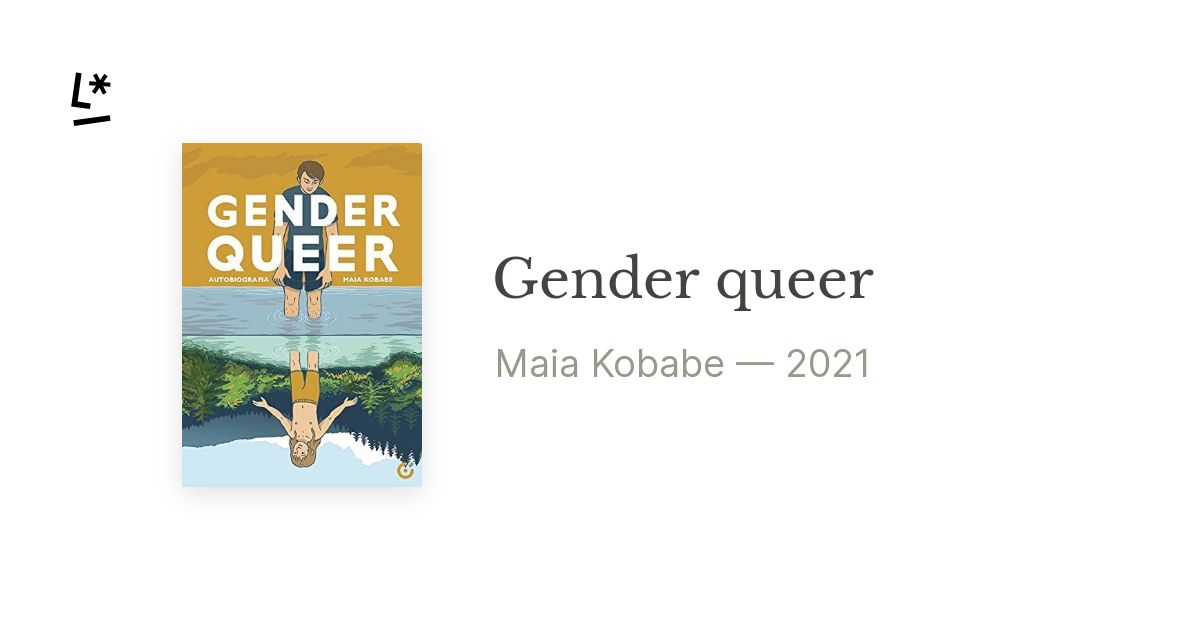 Gender queer by Maia Kobabe | Literal