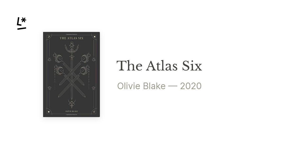 The Atlas Six by Olivie Blake | Literal