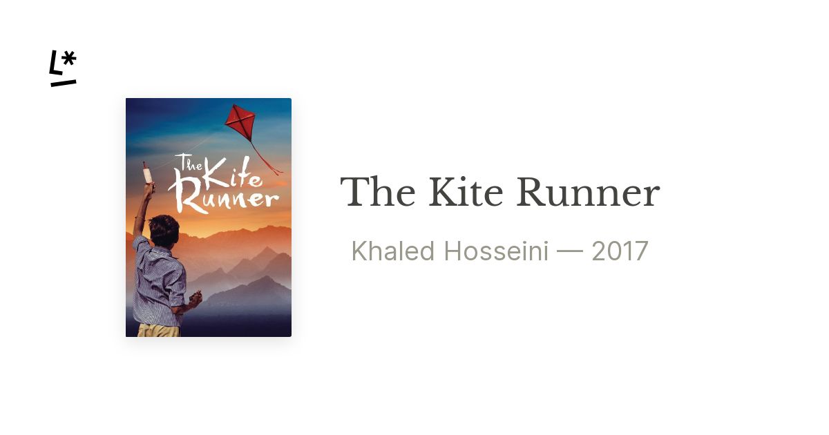 The Kite Runner by Khaled Hosseini | Literal