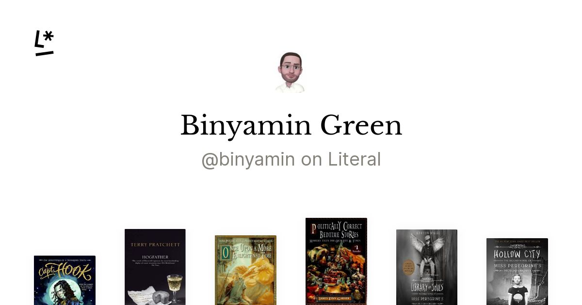 Binyamin Green / binyamin | Literal